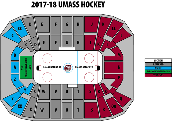 Seating Charts | Mullins Center