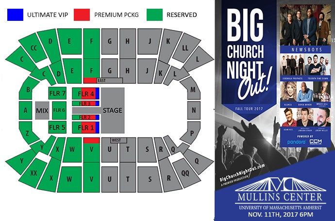 Seating Charts | Mullins Center
