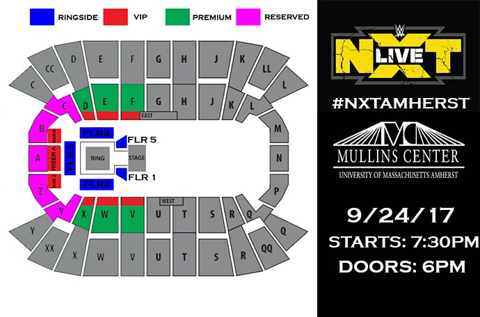 WWE NXT Live! | Mullins Center